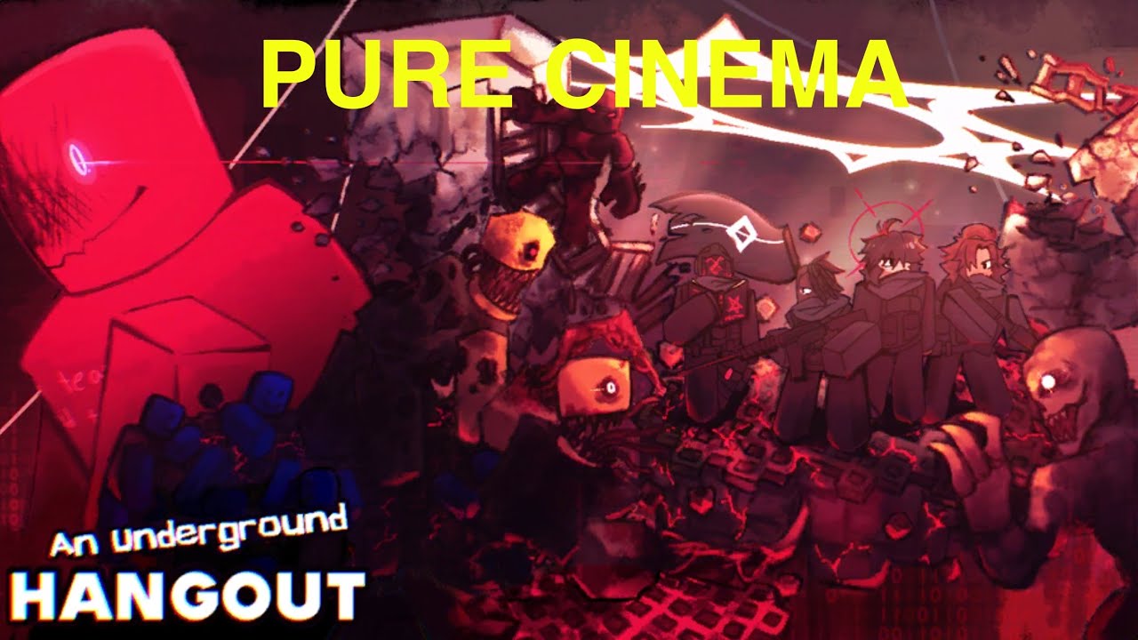 The pure cinematic Roblox experience | Roblox an underground hangout ...