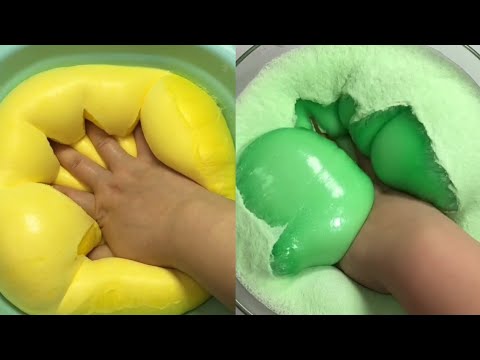 Most Relaxing and Satisfying Slime Videos #84 //Fast Version // SLM ...