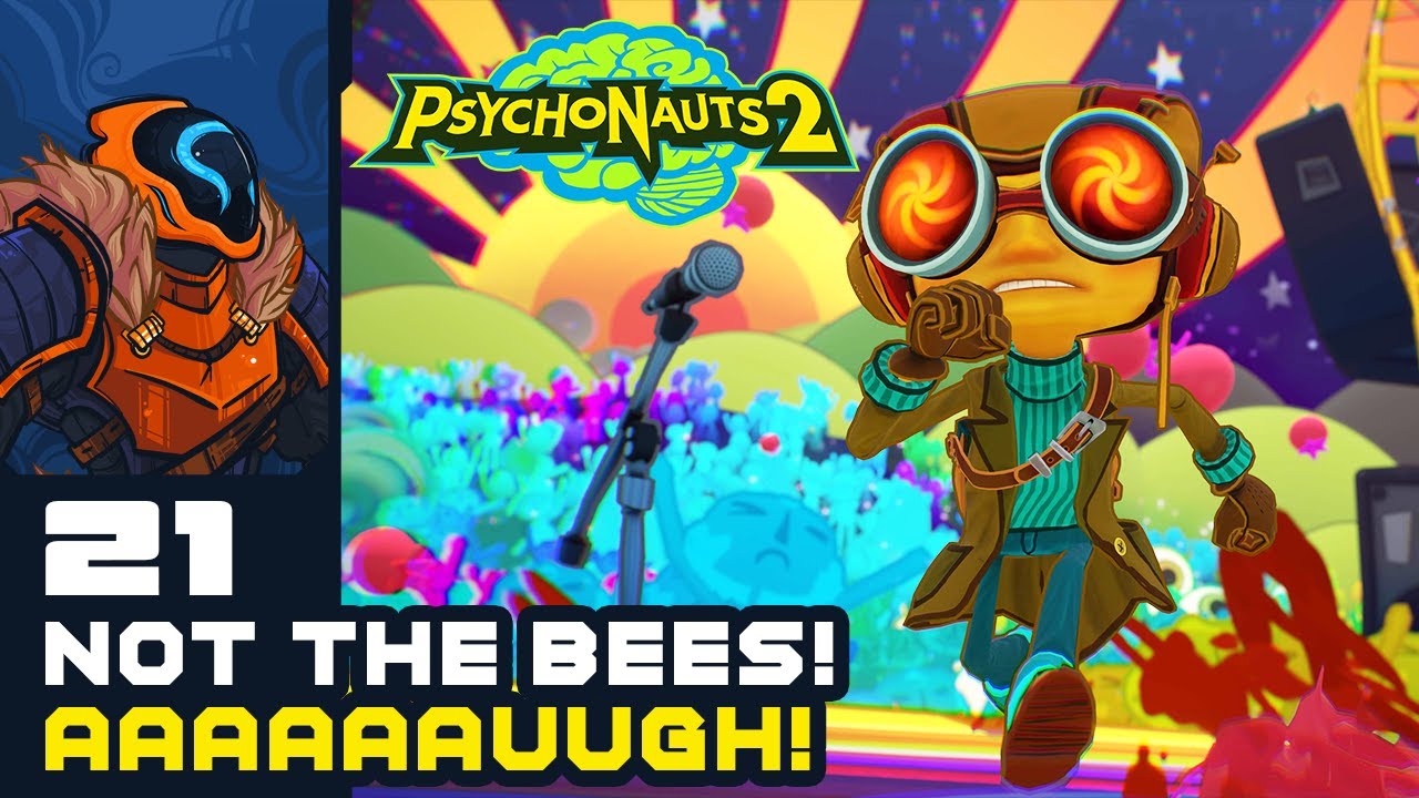 Not The Bees! - Let's Play Psychonauts 2 - PC Gameplay Part 21 - YouTube