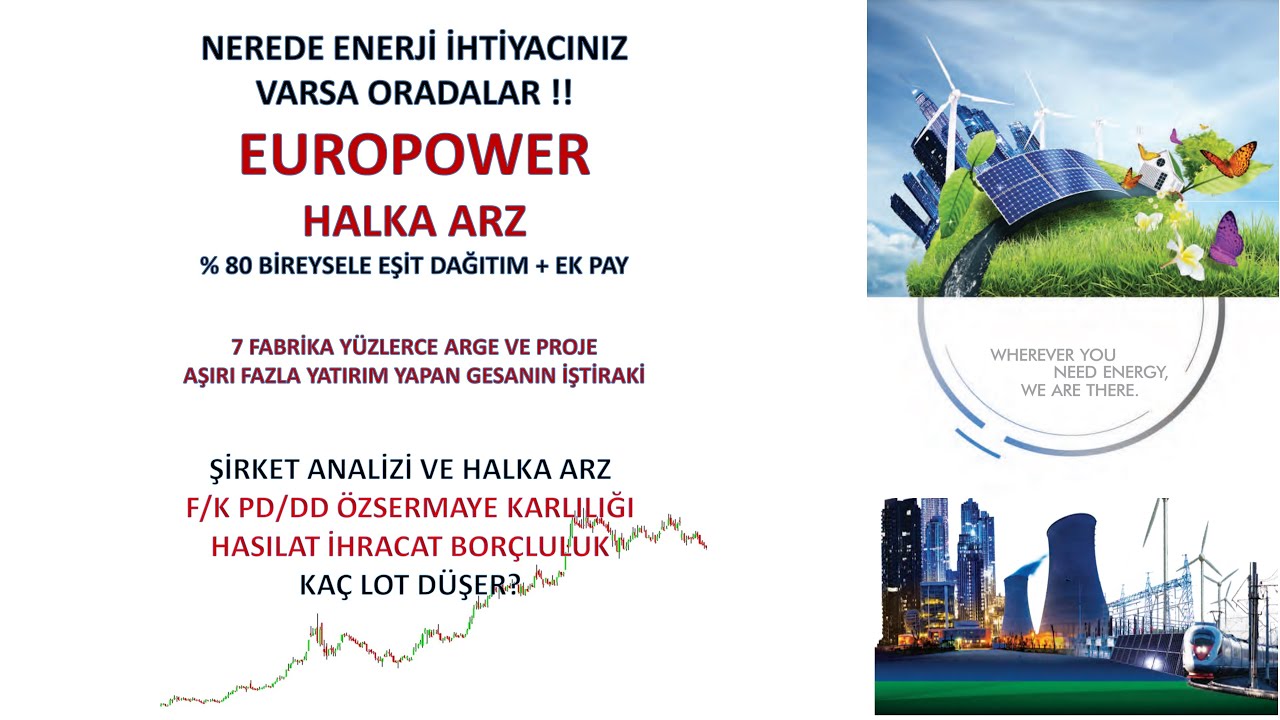 EUROPOWER EUPWR HALKA ARZ Aşırı Fazla Tavan Yapabilecek Efsane arz ...