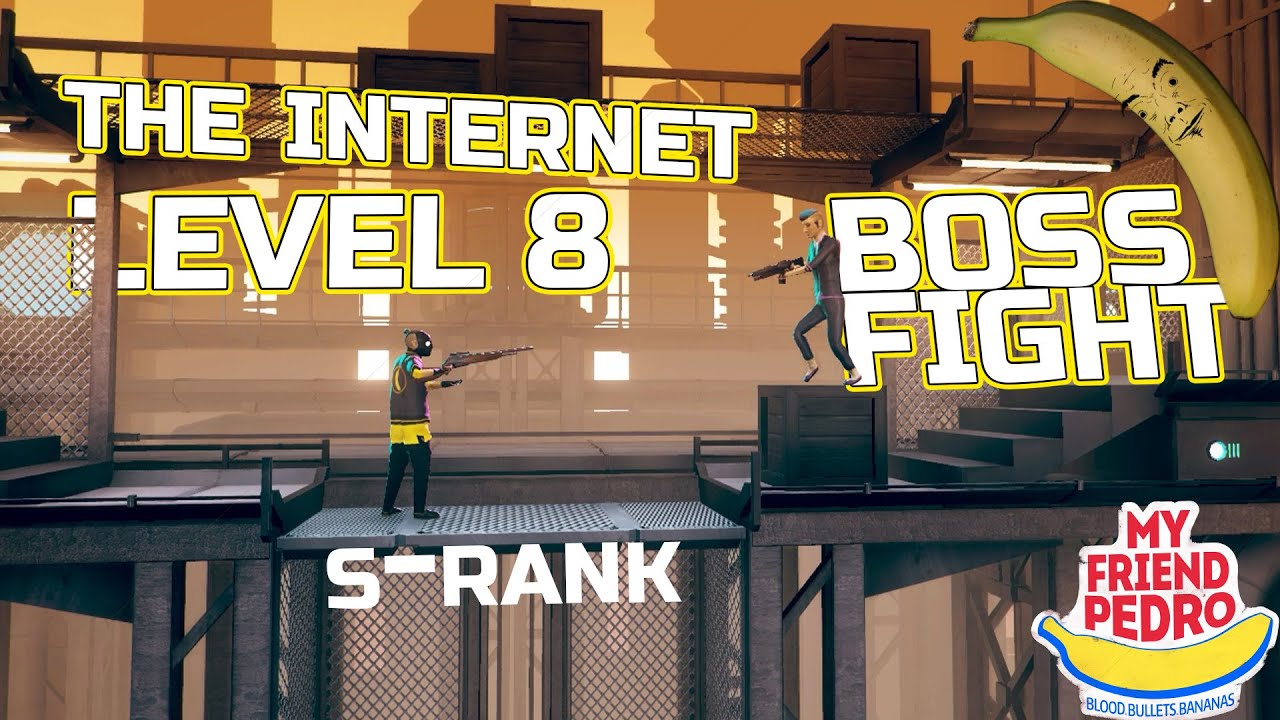 MY FRIEND PEDRO | THE INTERNET - Level 8 (Ophelia - Boss Fight) - YouTube