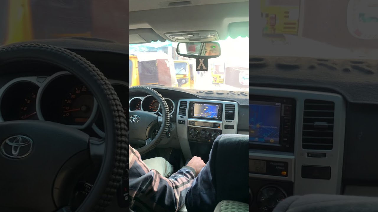 4runner drive-out in Jalalabad Afghanistan ||| Car driving ||| Toyota ...