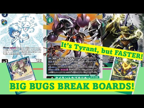 TyrantKabuterimon Hybrid BT16 Deck Profile and Discussion! - YouTube