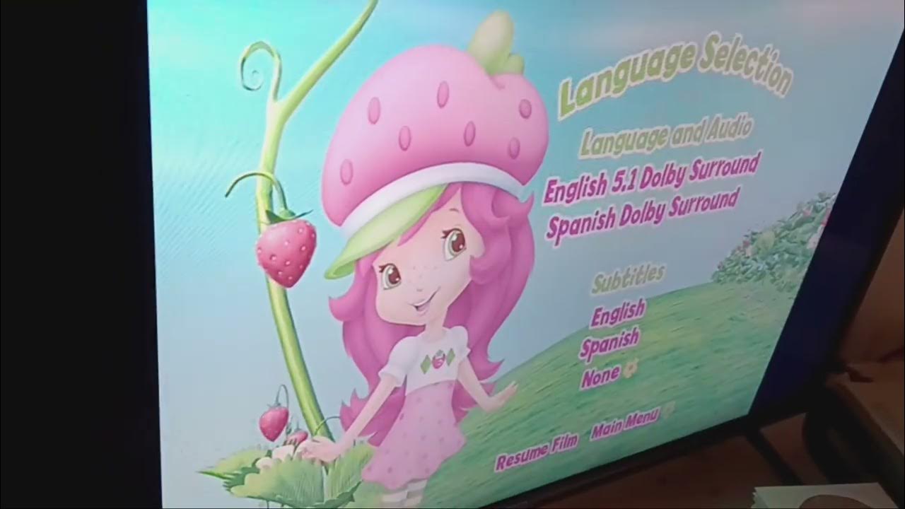 The Strawberry Shortcake Movie: Sky's the Limit 2009 DVD Menu Walkthrough - YouTube