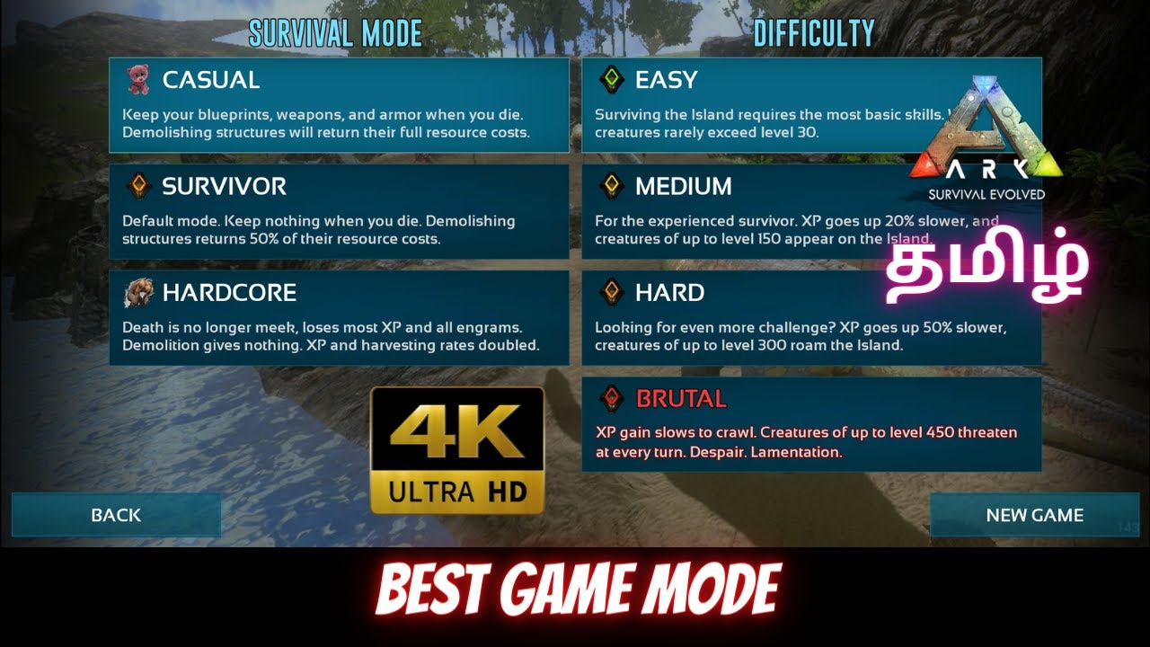 WHICH GAME MODE IS BEST FOR SINGLE PLAYER | ARK MOBILE | MR RAPTOR ...