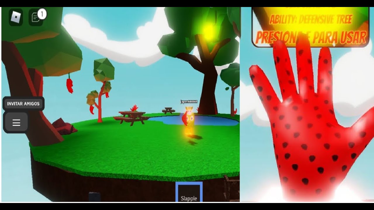 Slapple glove información y más slap battles - YouTube