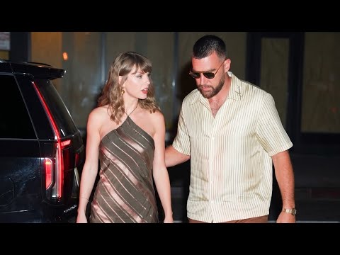 ALL CLIPS of Taylor Swift and Travis Kelce going on their FIRST DATE as Husband and Wife...