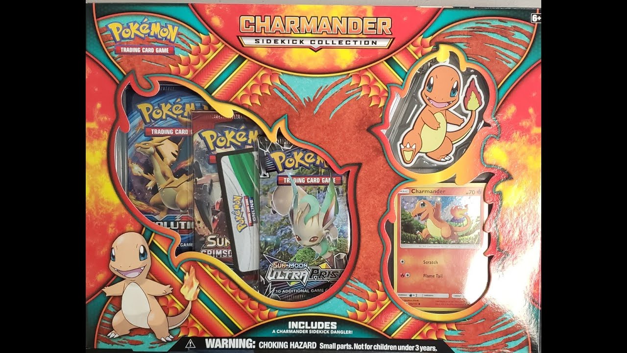 Pokémon Charmander SideKick collection - YouTube