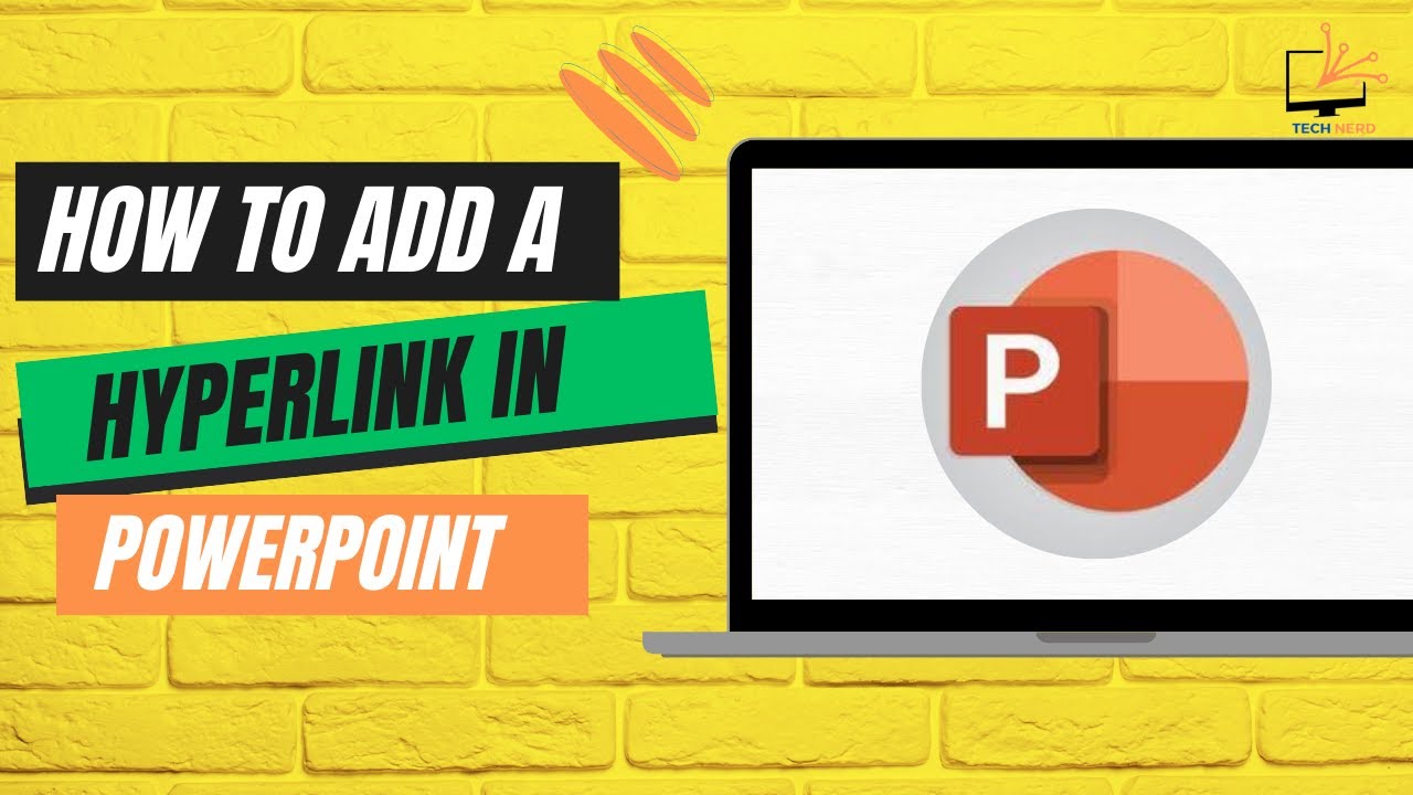 How to Add a Hyperlink in Powerpoint - YouTube