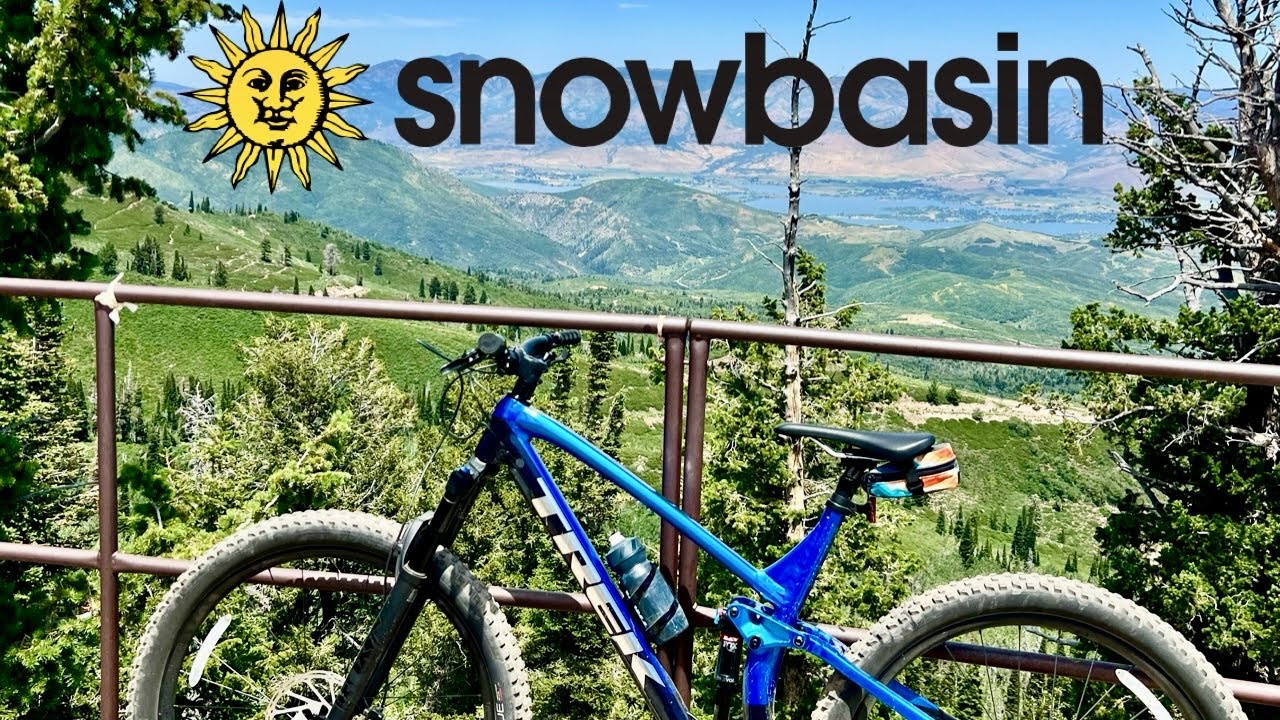 MOUNTAIN BIKING at SNOWBASIN RESORT - YouTube