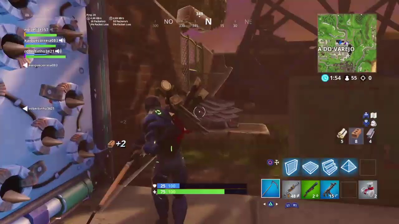 Fortnite - JOGANDO COM A NOVA DOZE - YouTube
