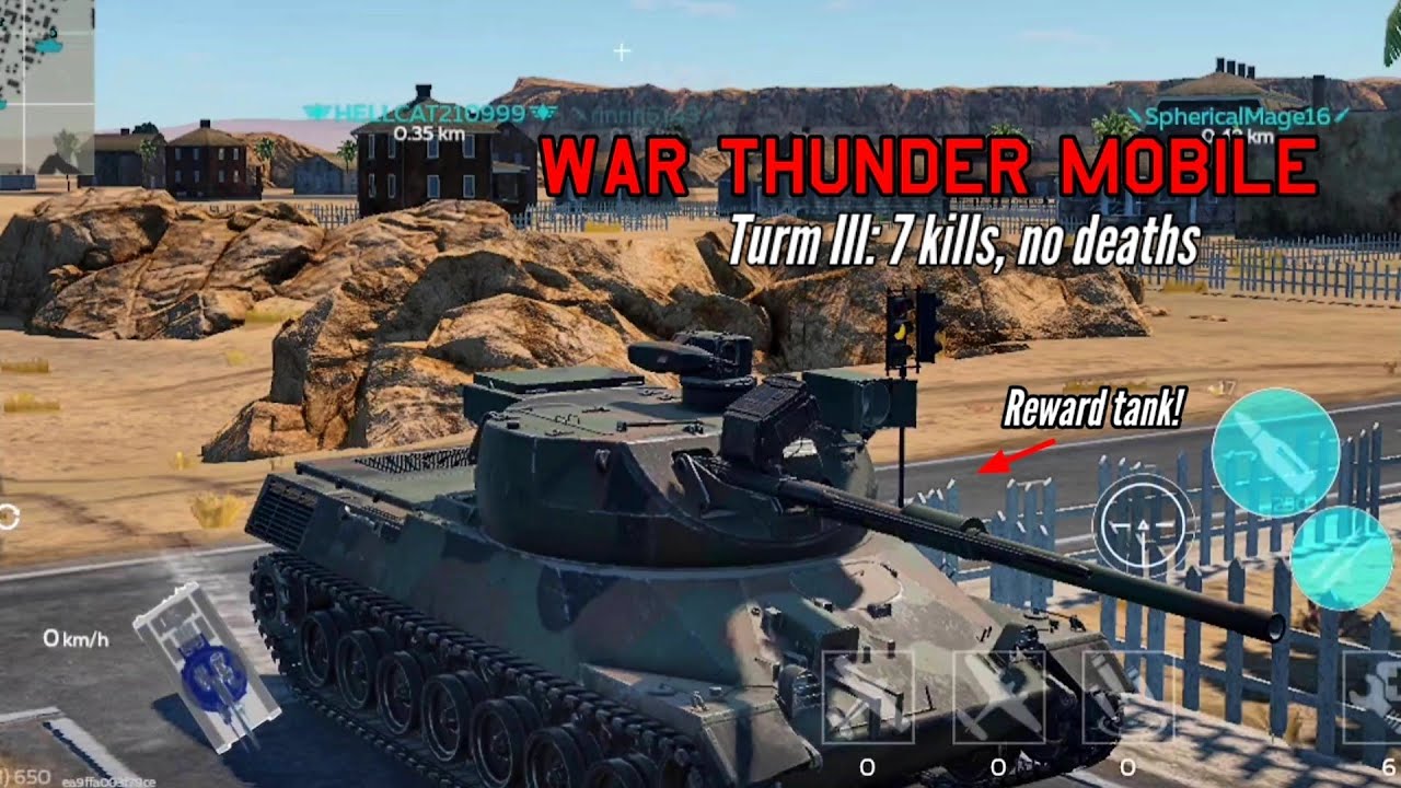Turm III gameplay: 7 kills, no deaths - War Thunder mobile - YouTube