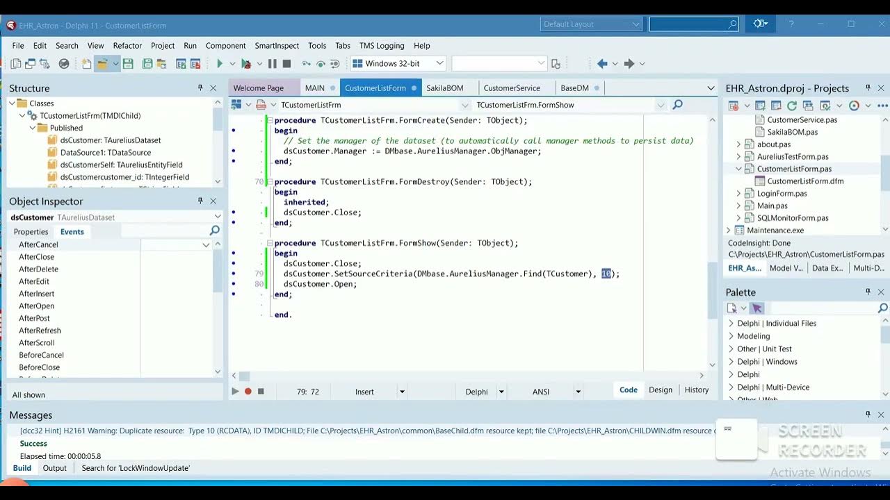 TMS Aurelius ORM framework Fetch-On-Demand - YouTube