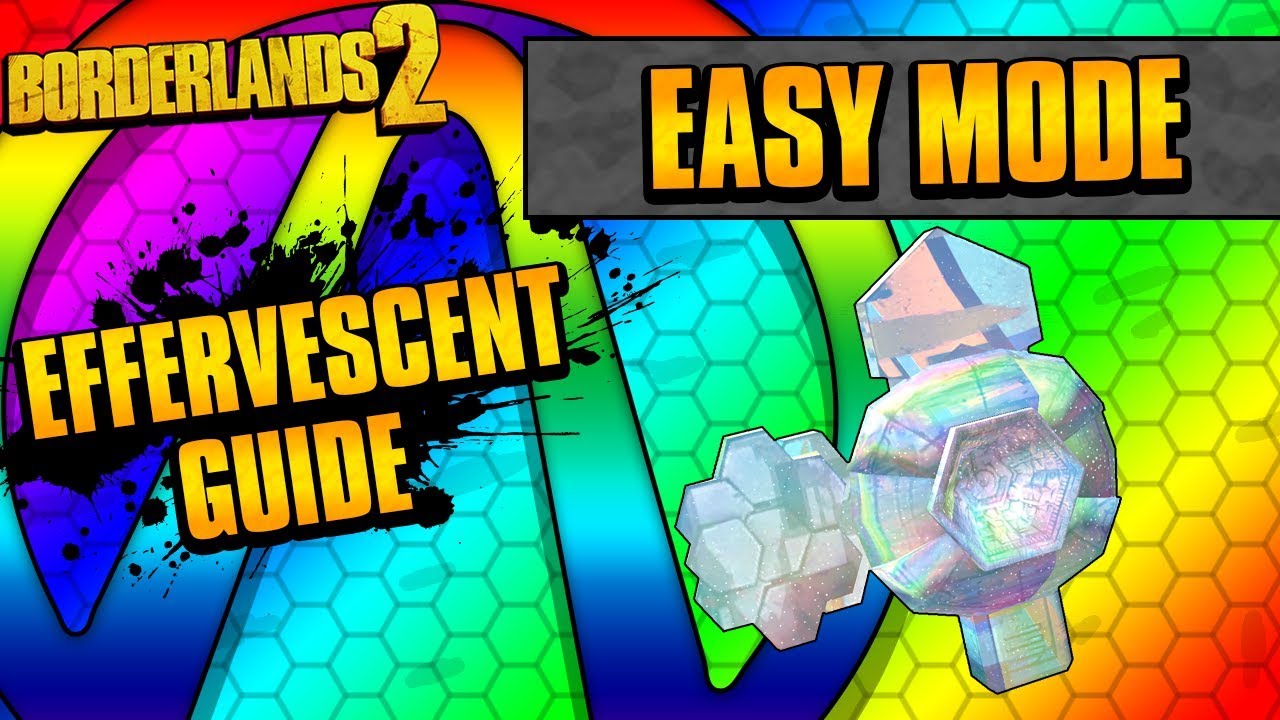 Borderlands 2 | Easy Mode Effervescent Shield Guide - YouTube