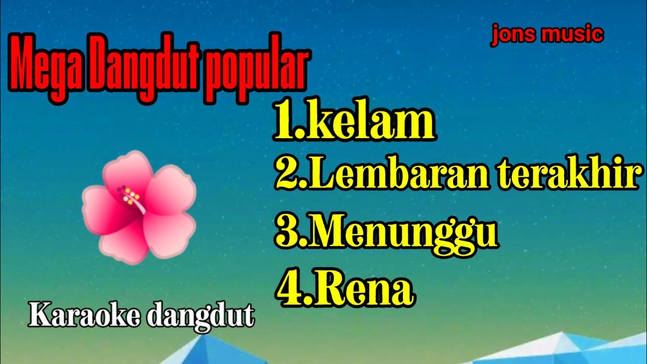 ALBUM DANGDUT POPULER - YouTube