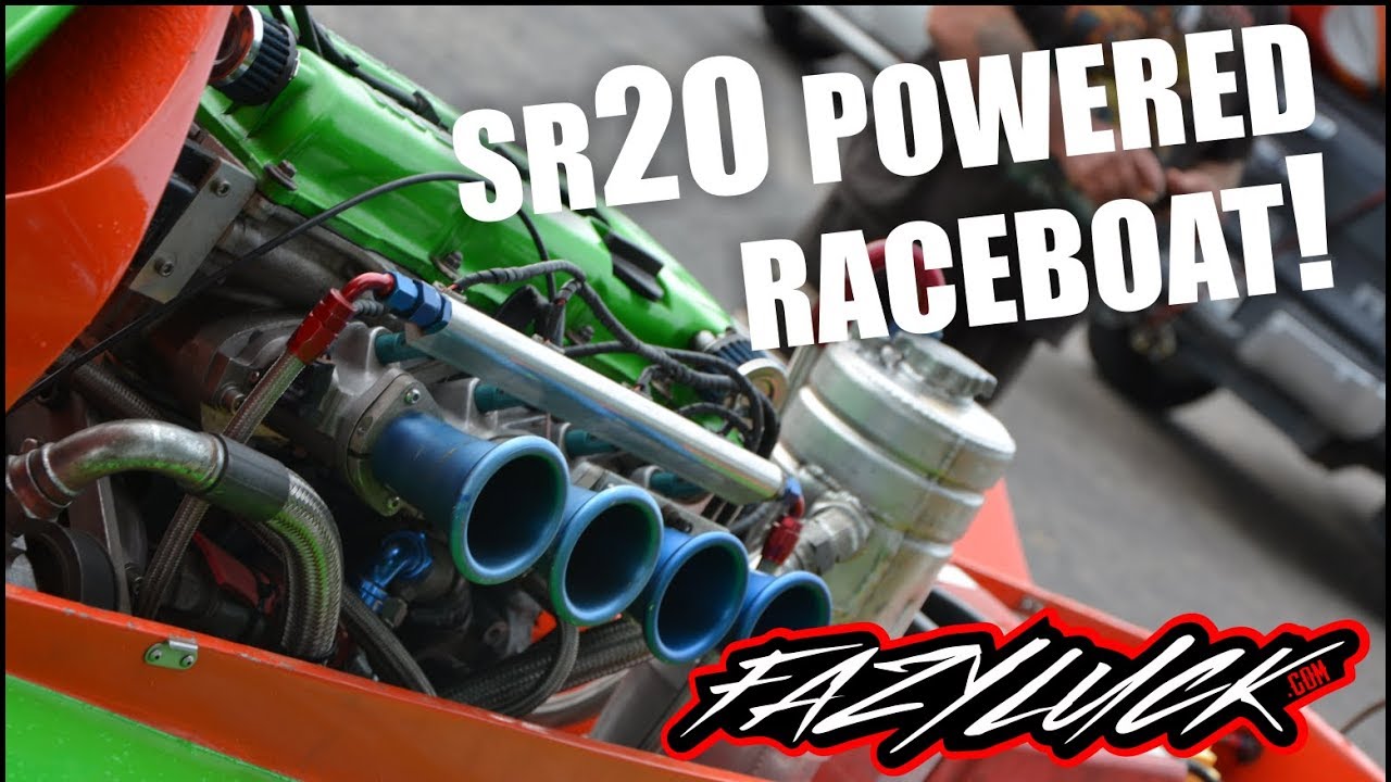SR20 POWERED RACEBOAT! // FazyLuck // Toxic Racing - YouTube
