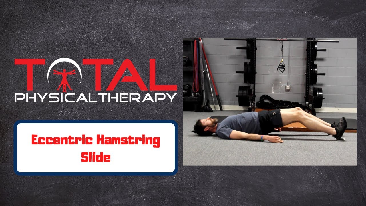 Eccentric Hamstring Slide - YouTube