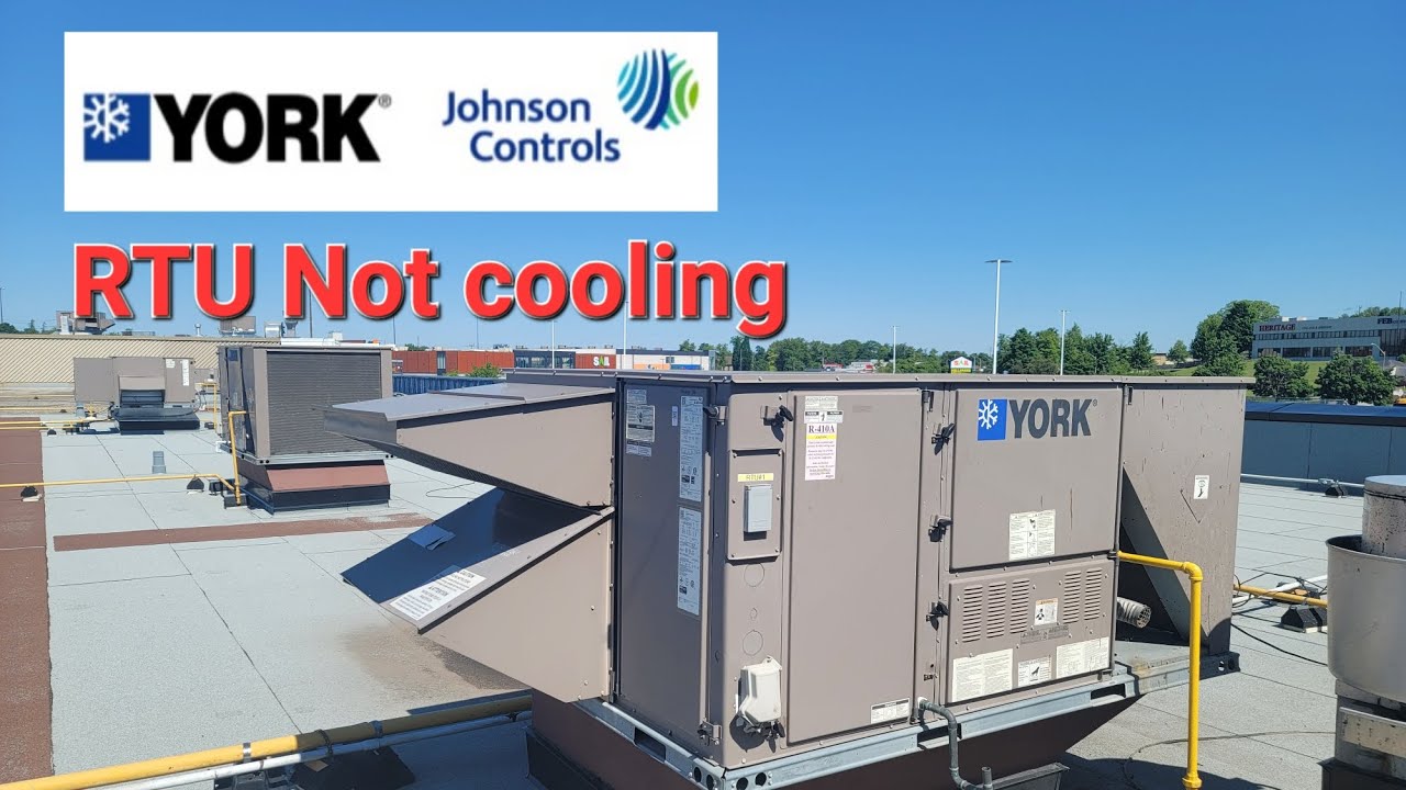 York RTU not cooling - YouTube