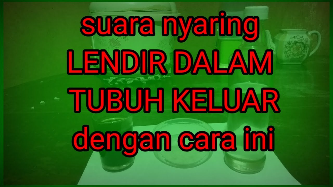 bikin suara nyaring dan lendir keluar - YouTube