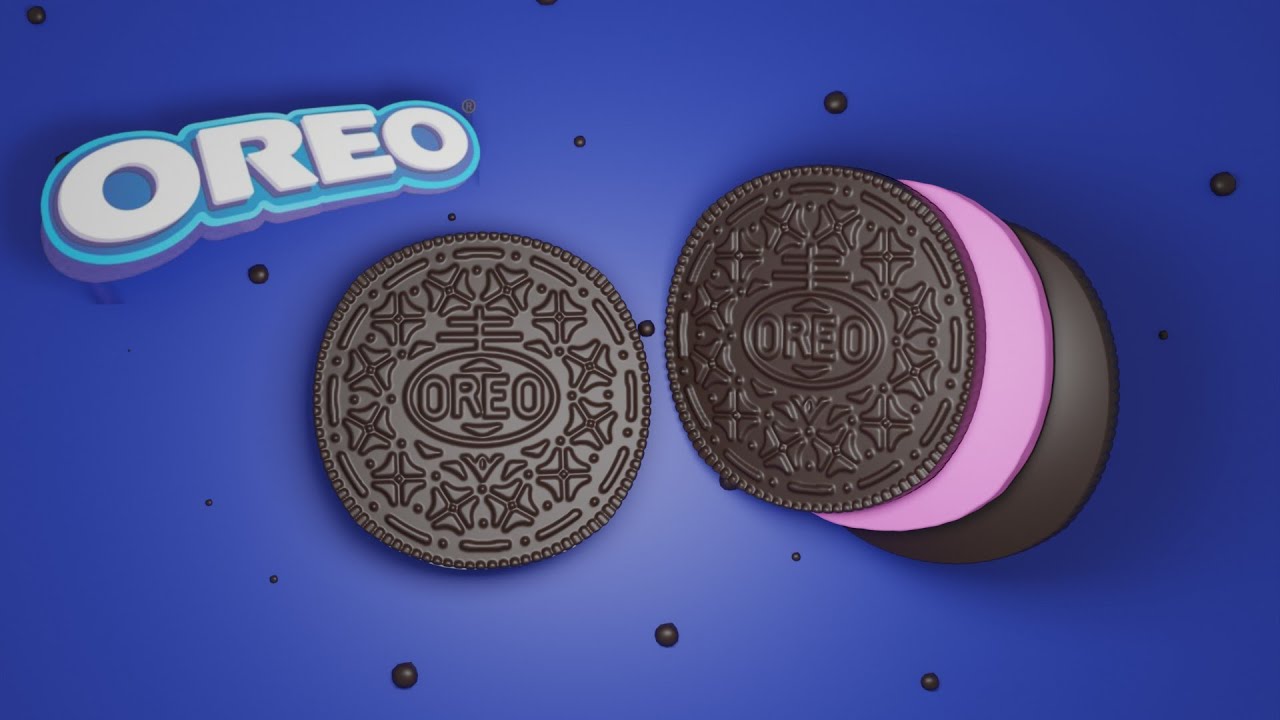 Blender 3.0 Chinese tutorial : Oreo cookies commercial .奥利奥饼干广告中文教程 ...