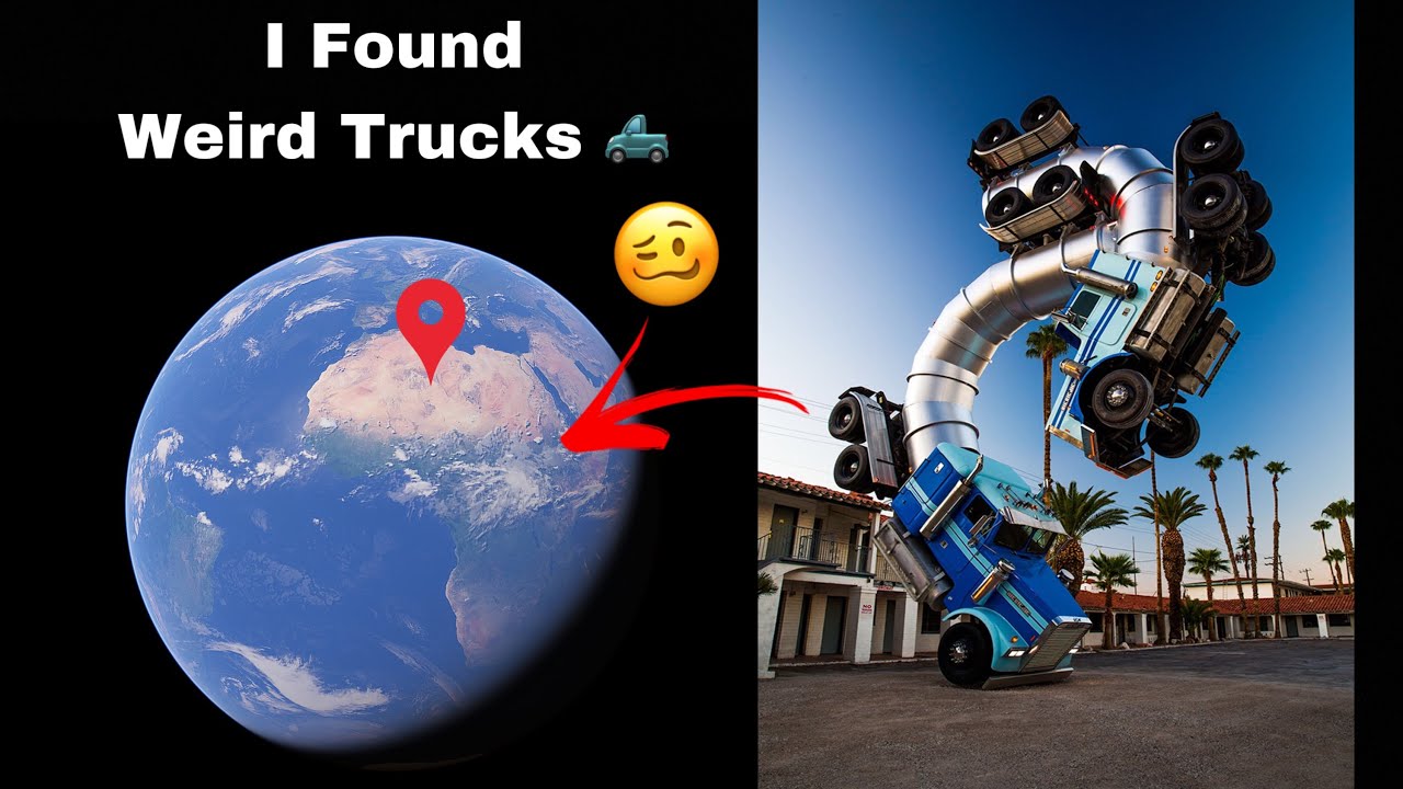 I Found Weird Trucks 🛻 On Google Earth - YouTube