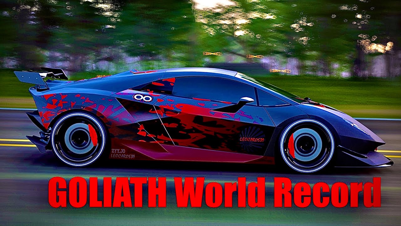 Forza Horizon 5 - GOLIATH World Record ATTEMPT (8:59.389) - YouTube