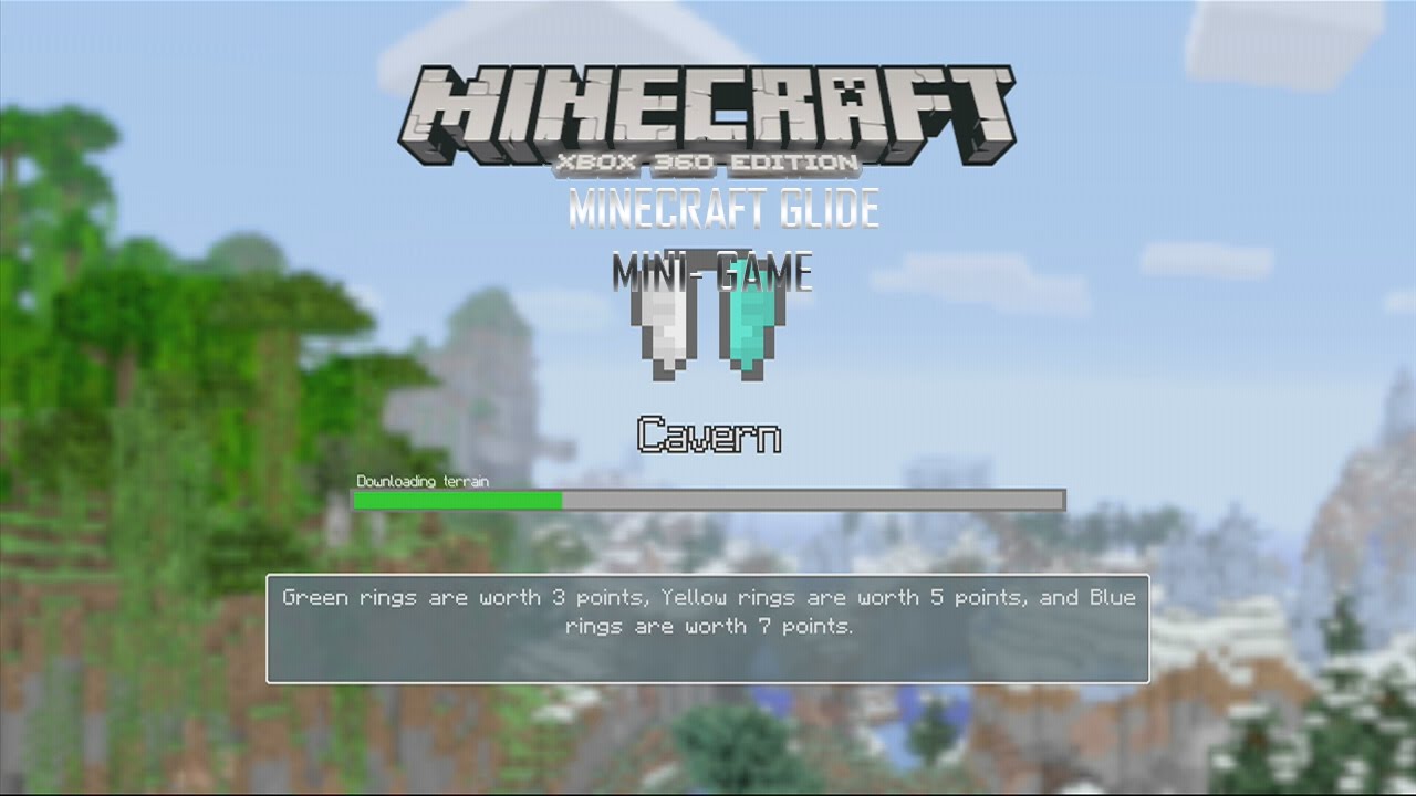 Minecraft - NEW MINI - GAME - Glide / Elytra Game. - YouTube