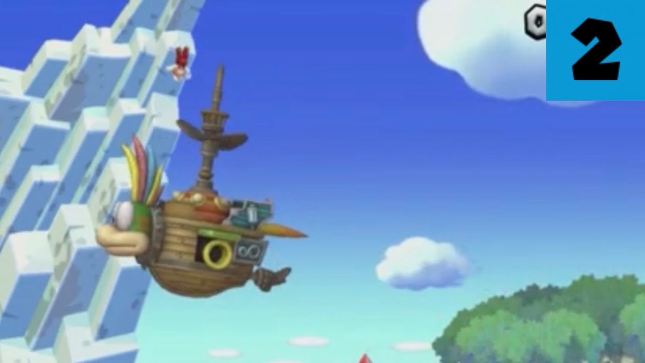 Let’s Play New Super Mario Bros U deluxe - Episode 2 - Mario vs Lemmy ...