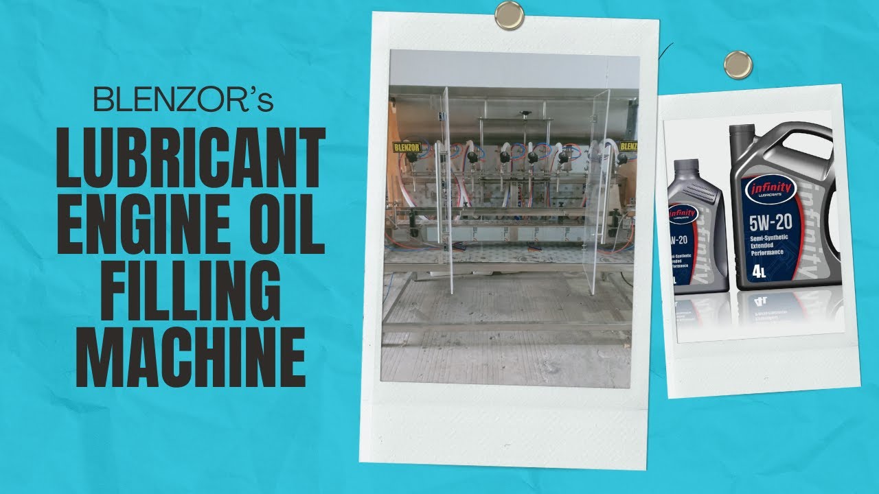 Engine Oil Filling Line - YouTube