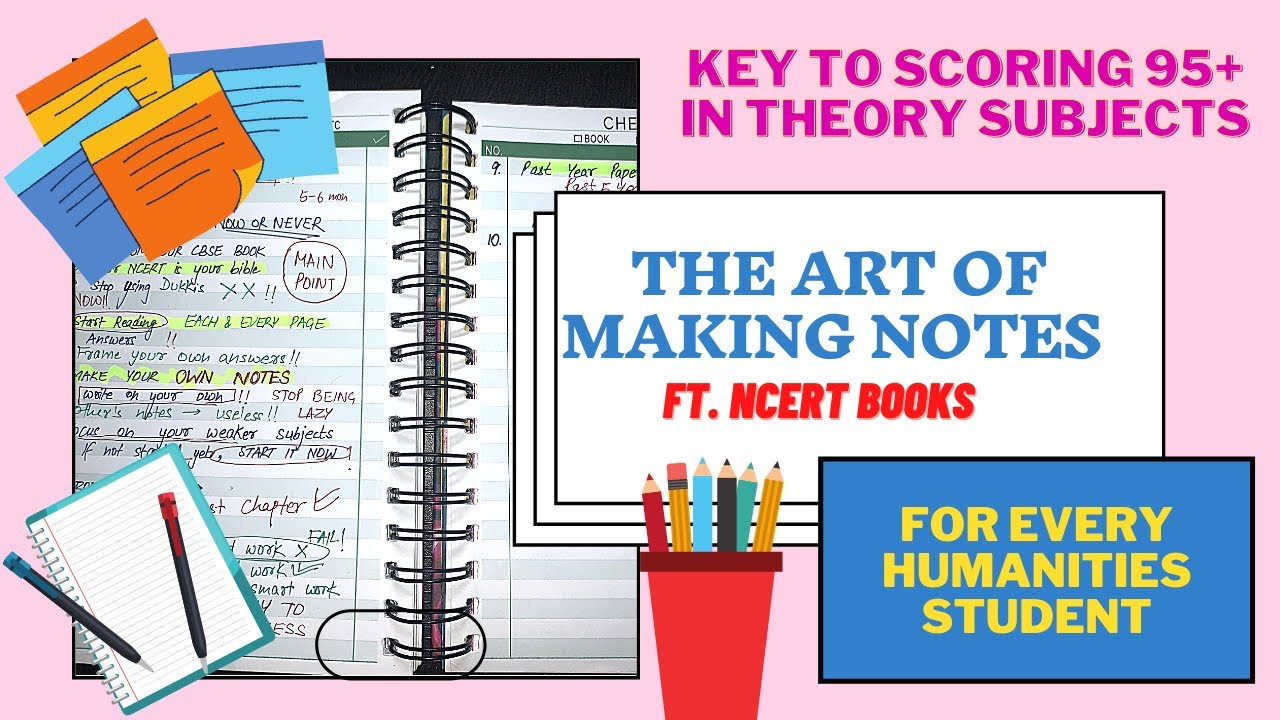 HOW TO MAKE NOTES EFFECTIVELY? Humanities/arts stream | How to remember ...