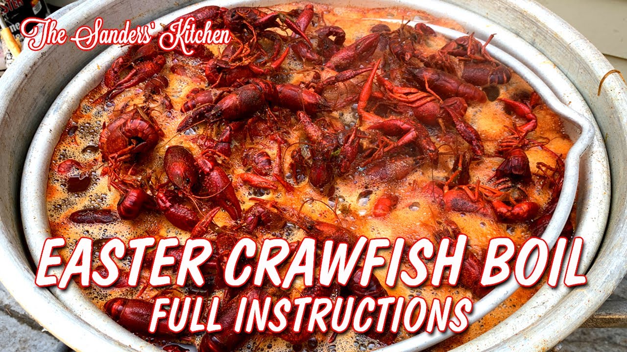 CRAWFISH BOIL | INGREDIENTS AND INSTRUCTIONS | THANKS TO ROSS FOR ALL ...