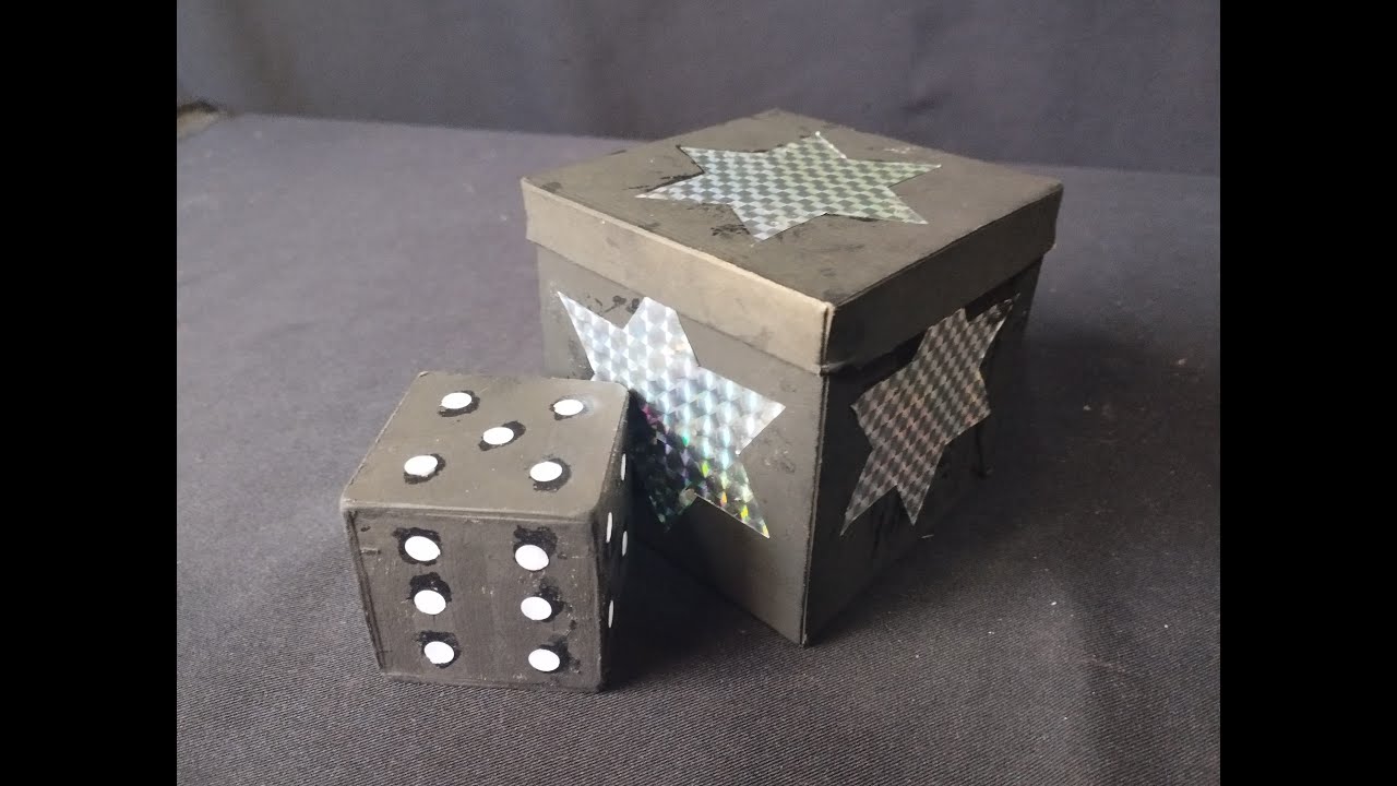 Easy dice magic trick revealed & how to make. - YouTube