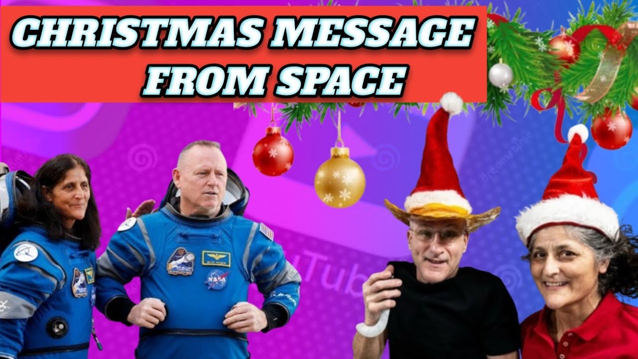 Holiday Photo Sparks Speculation About Stranded Astronauts' Timeline🎄 ...