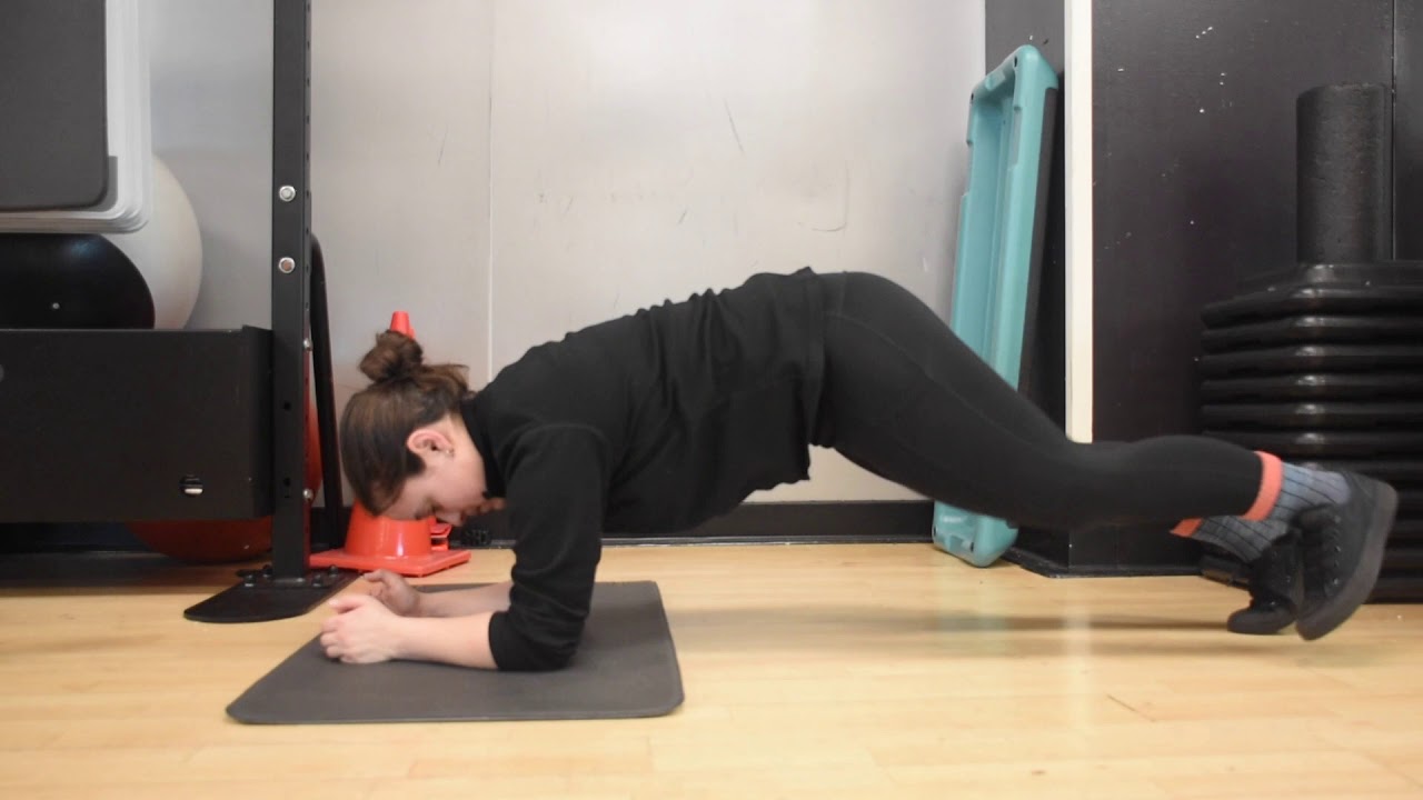 Plank with Reach - YouTube