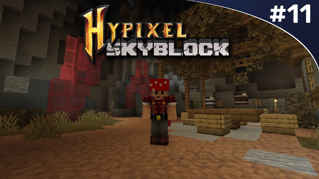 On recommence le Skyblock d'Hypixel - #11 - Farm la collection de hardstone - YouTube