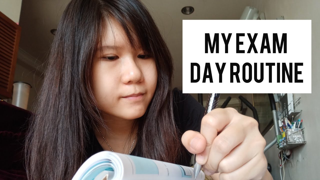 MY EXAM DAY ROUTINE | victoriactual - YouTube