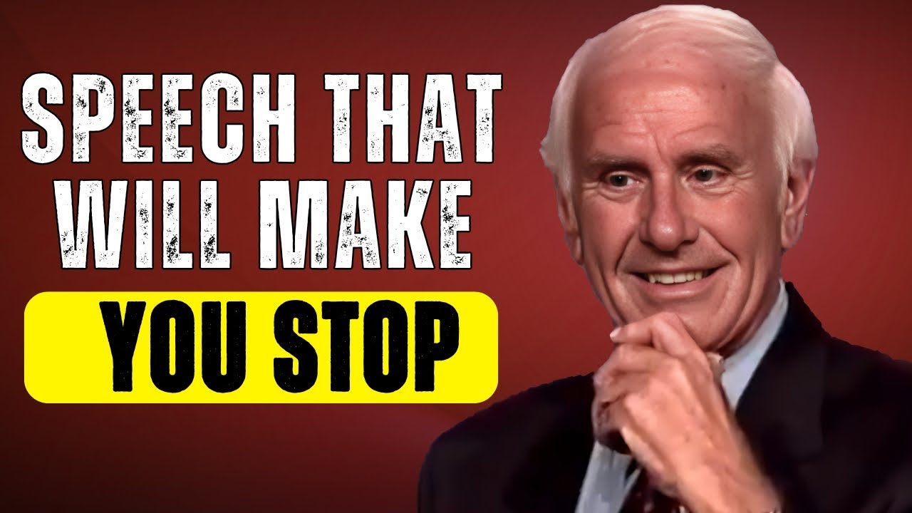 This Jim Rohn Speech Will Make You Unstoppable – Best Motivational ...