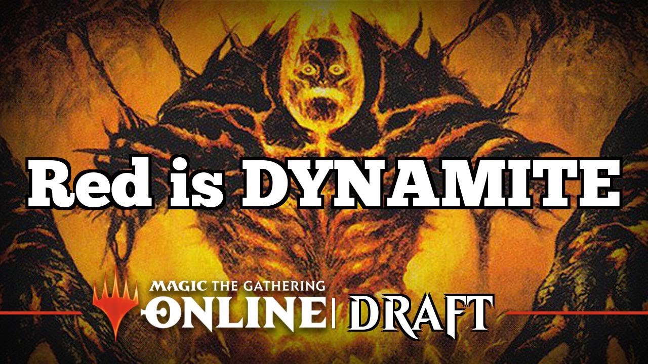 Red is DYNAMITE | Vintage Cube Draft | MTGO - YouTube