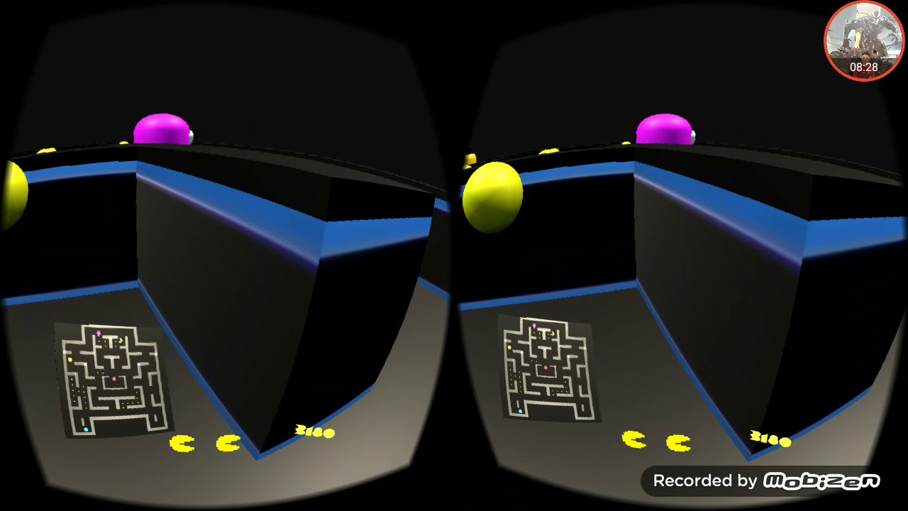 Jogando pacman em VR - YouTube