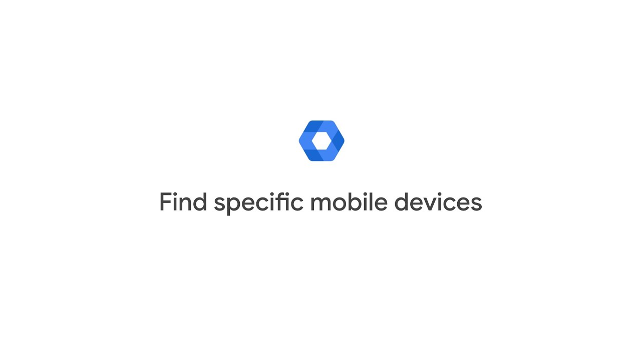 Find specific mobile devices - YouTube