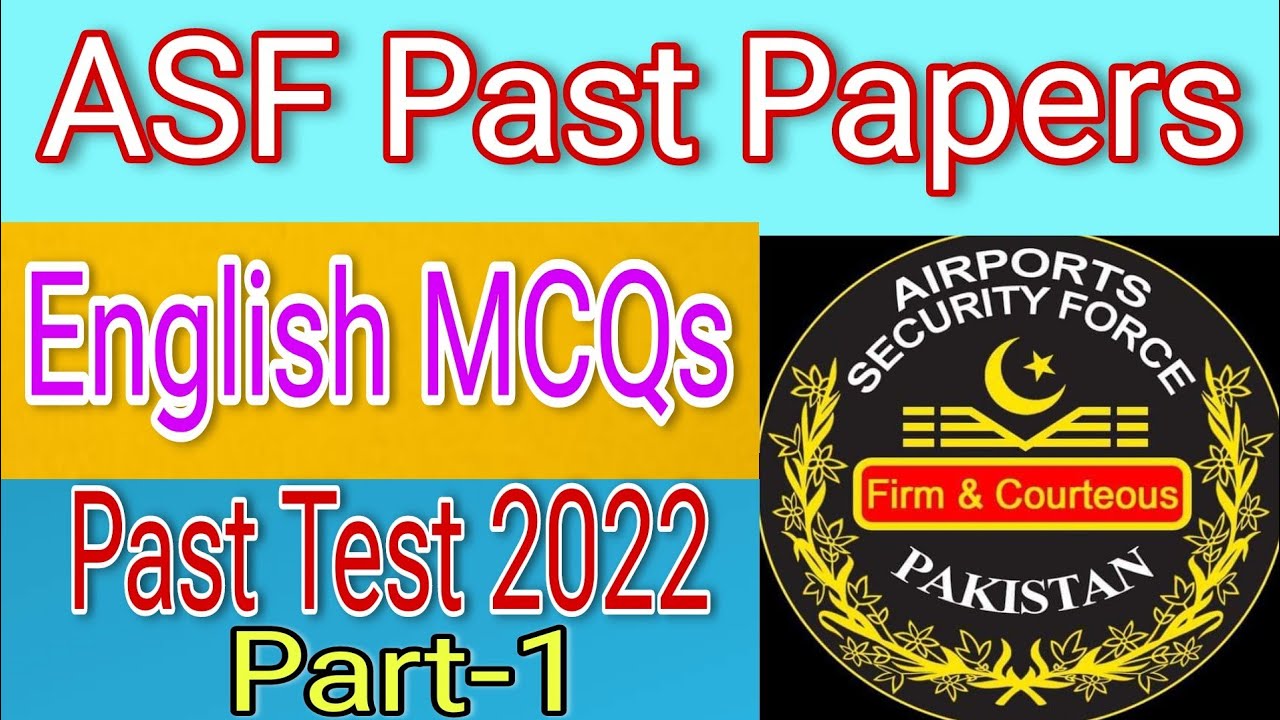 ASF Past Papers 2022, ASF Test Preparation 2023. - YouTube