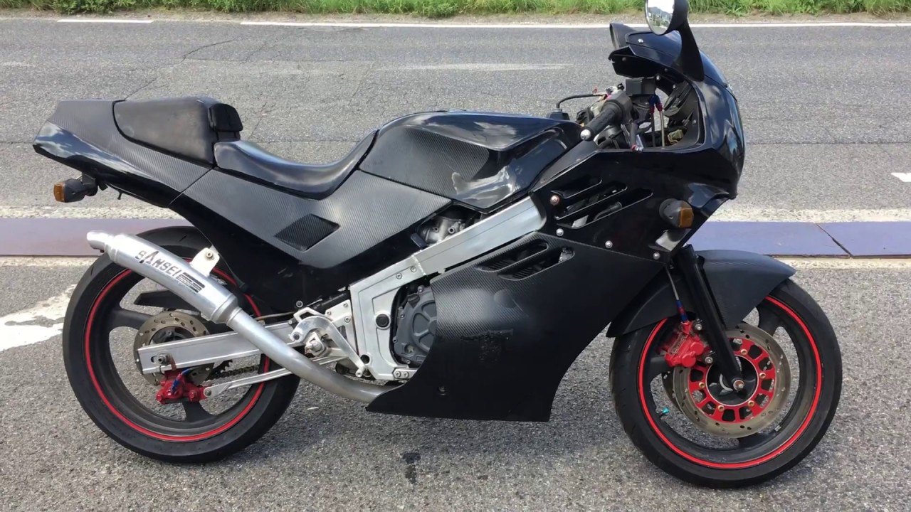 SUZUKI GSX-R400 1987 With SANSEI Racing - YouTube