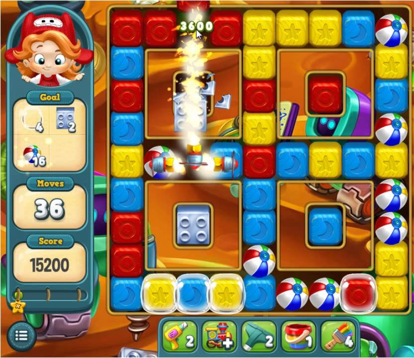 Toy Blast Level 588 - YouTube