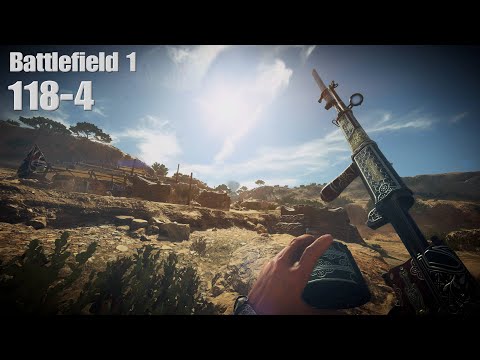 Battlefield 1 - Conquest Achi Baba 118-4 full gameplay