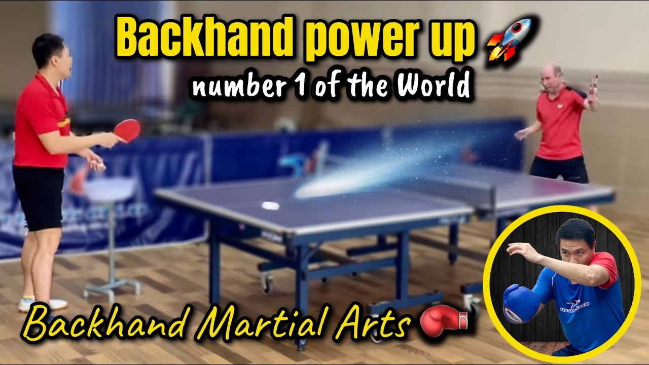 How to do Backhand Power according to the principles of martial arts ...