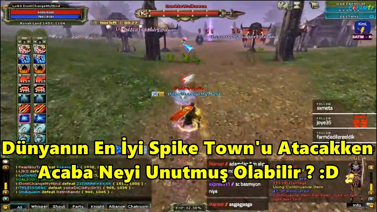 Dünyanın En İyi Spike Town'u Atacakken | En Önemli Şeyi Unutuyor ...