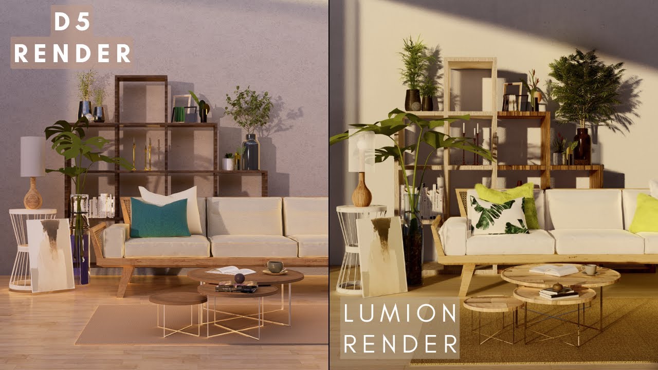 D5 RENDER INTERIOR | Practice Render - YouTube