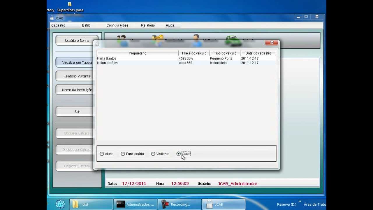 controle de acesso biométrico - java - YouTube