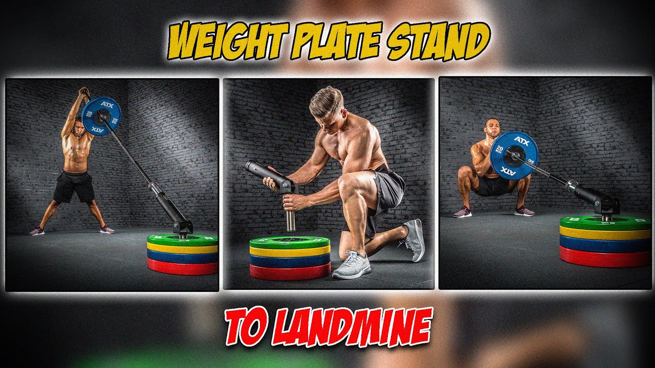 SAM'S TRAINING TIPS: Convert your Weight Plate Stand into LANDMINE ...
