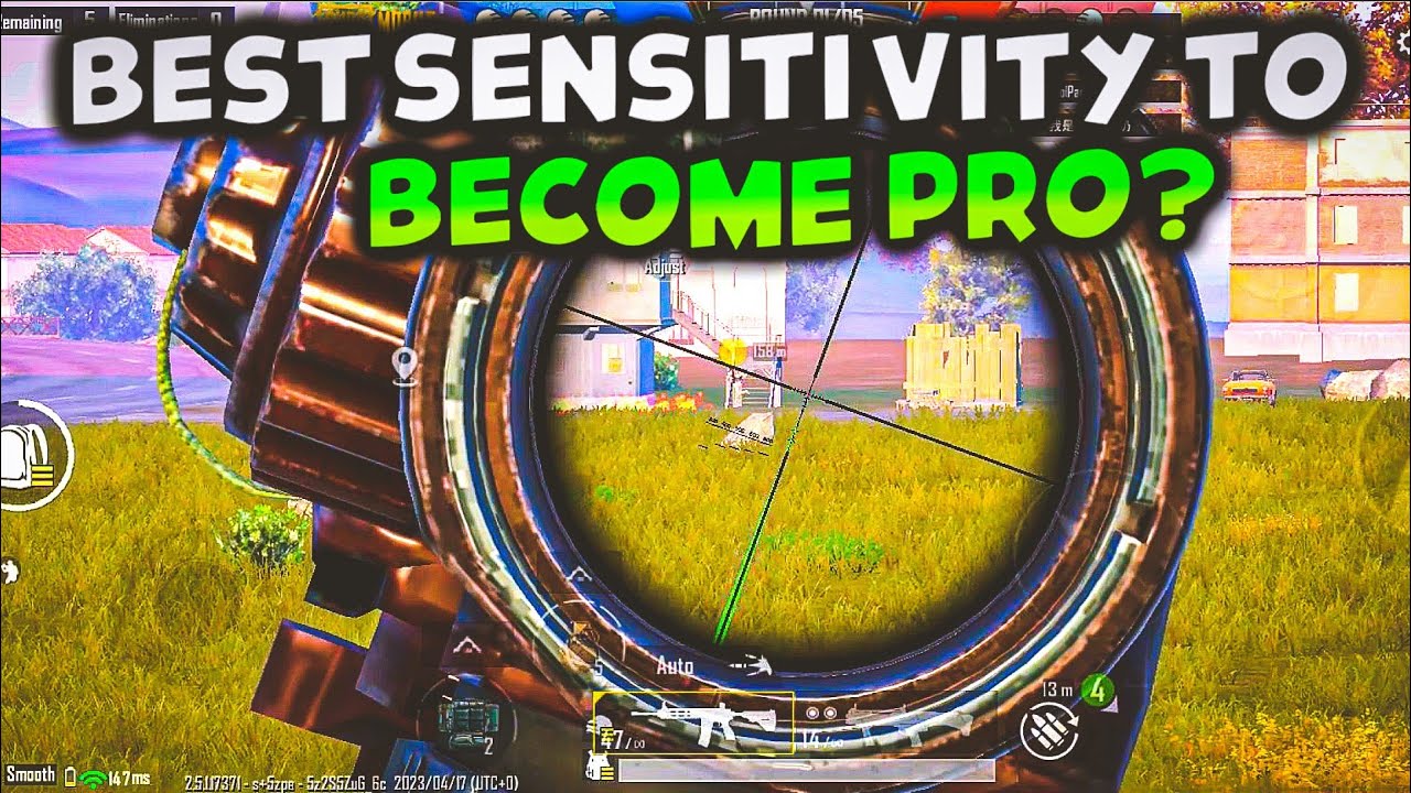 BEST SENSITIVITY SETTING IN PUBG MOBILE || TIPS AND TRICKS ...